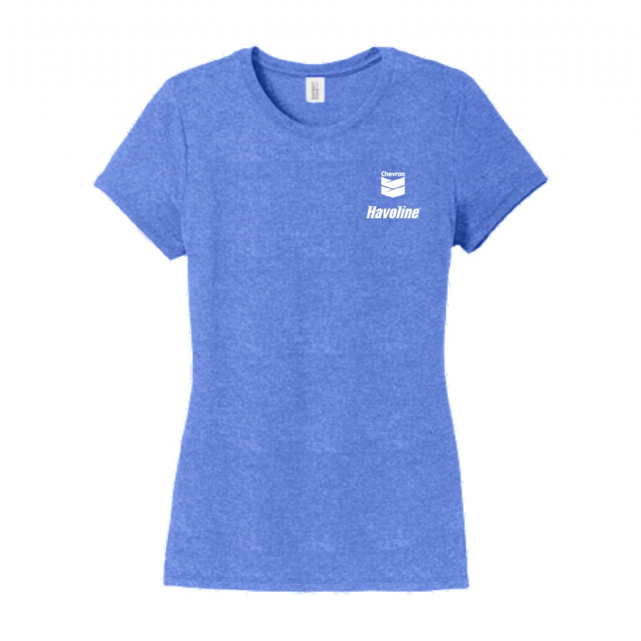 Havoline Apparel | Women's District Made Perfect Tri Crew Tee | 50111-2
